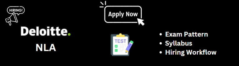 Deloitte NLA 2025 | Detailed Syllabus, Exam Pattern, Hiring Process ...