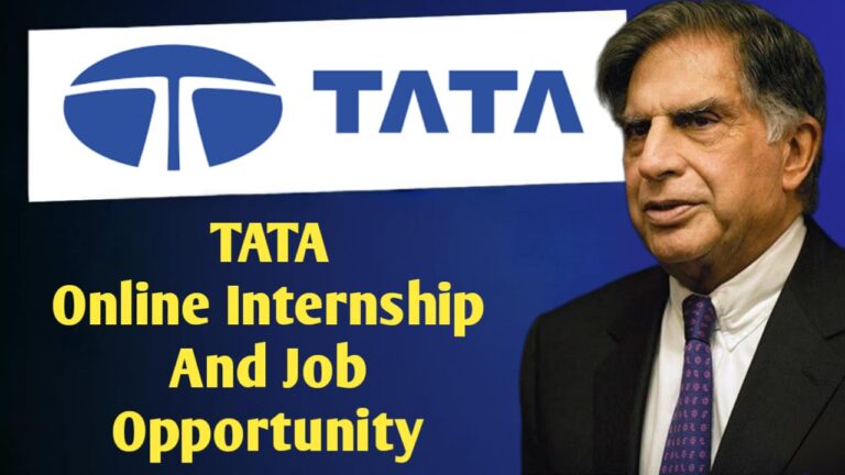 Tata Online Internship And Job Opportunity - Apply Now - OnlineStudy4U