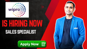Wipro Careers 2025: Sales Specialist Position in Bangalore