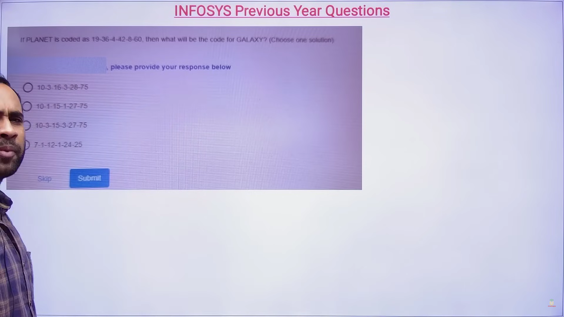 Infosys Previous Year Question And Answer - OnlineStudy4U