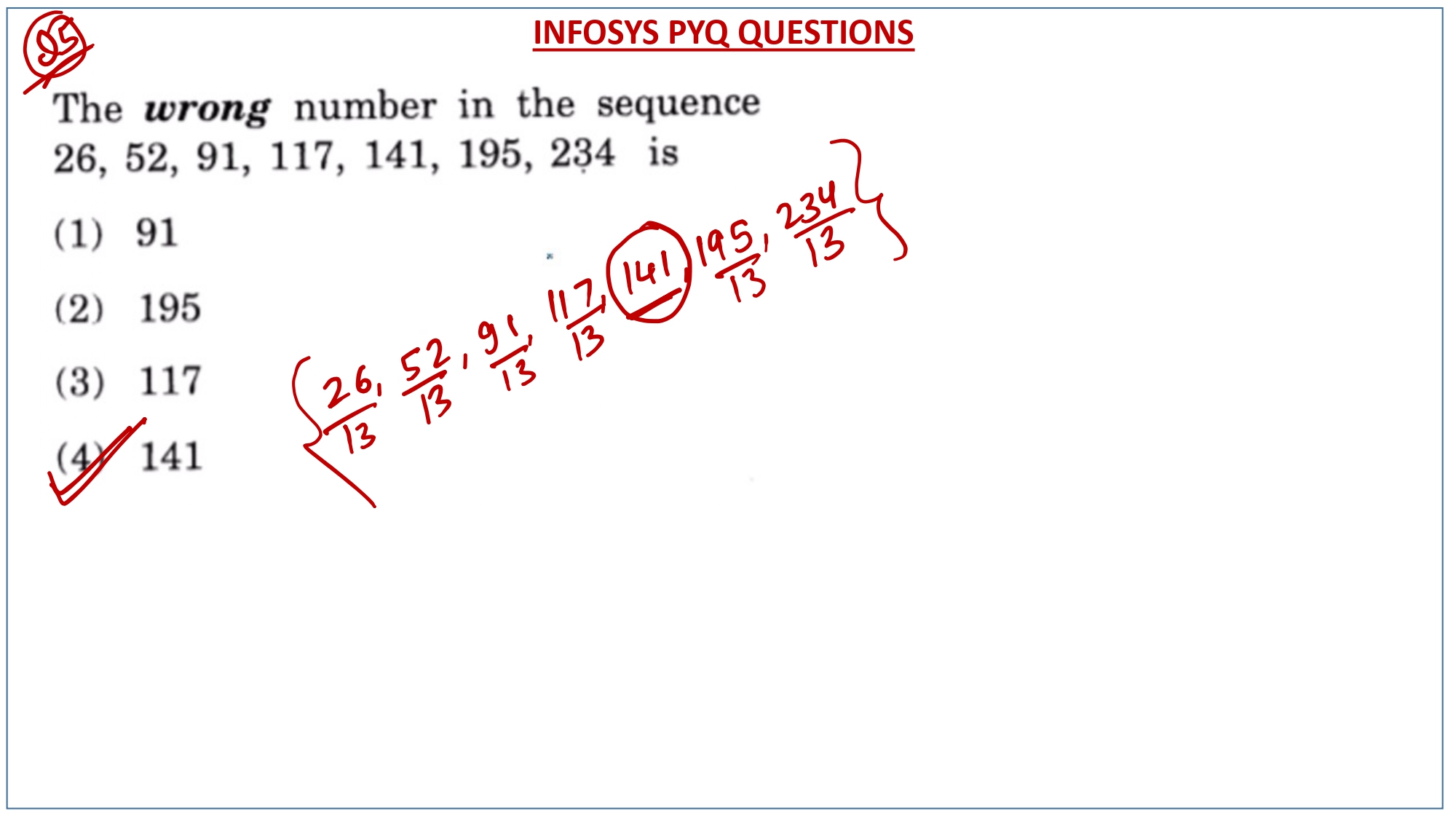 Infosys Puzzles Questions - OnlineStudy4U