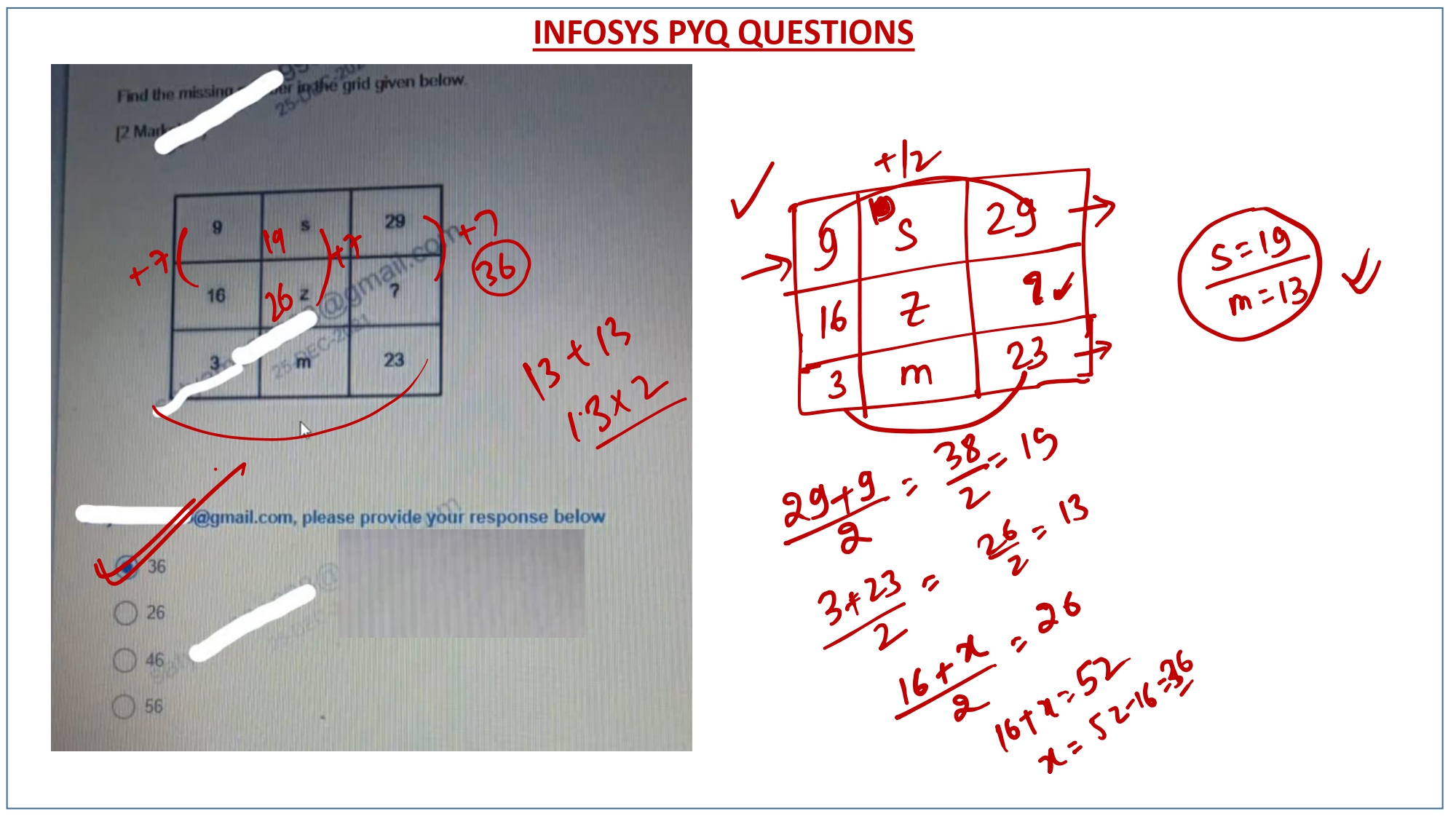 Infosys Puzzles Questions - OnlineStudy4U