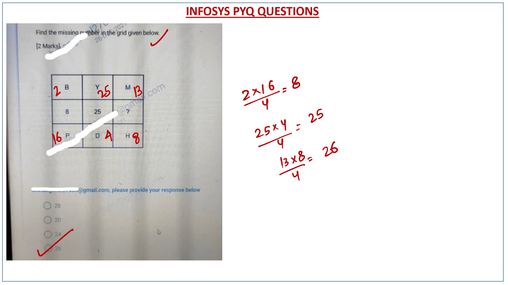 Infosys Puzzles Questions - OnlineStudy4U