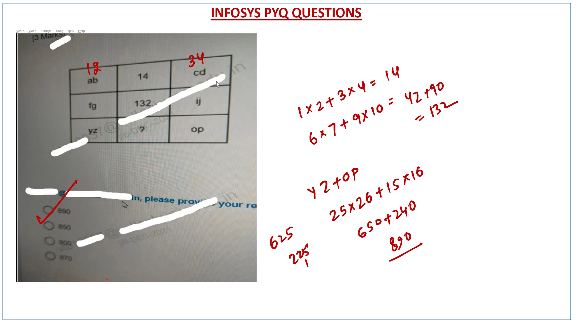 Infosys Puzzles Questions - OnlineStudy4U