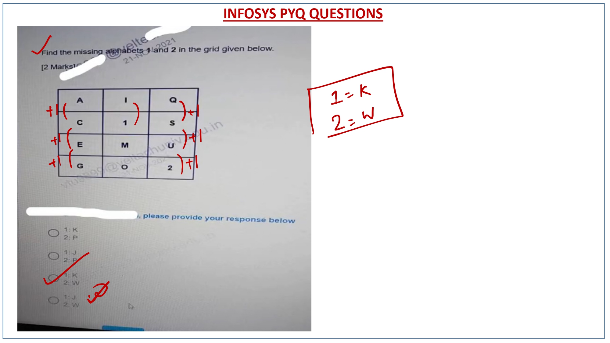 Infosys Puzzles Questions - OnlineStudy4U