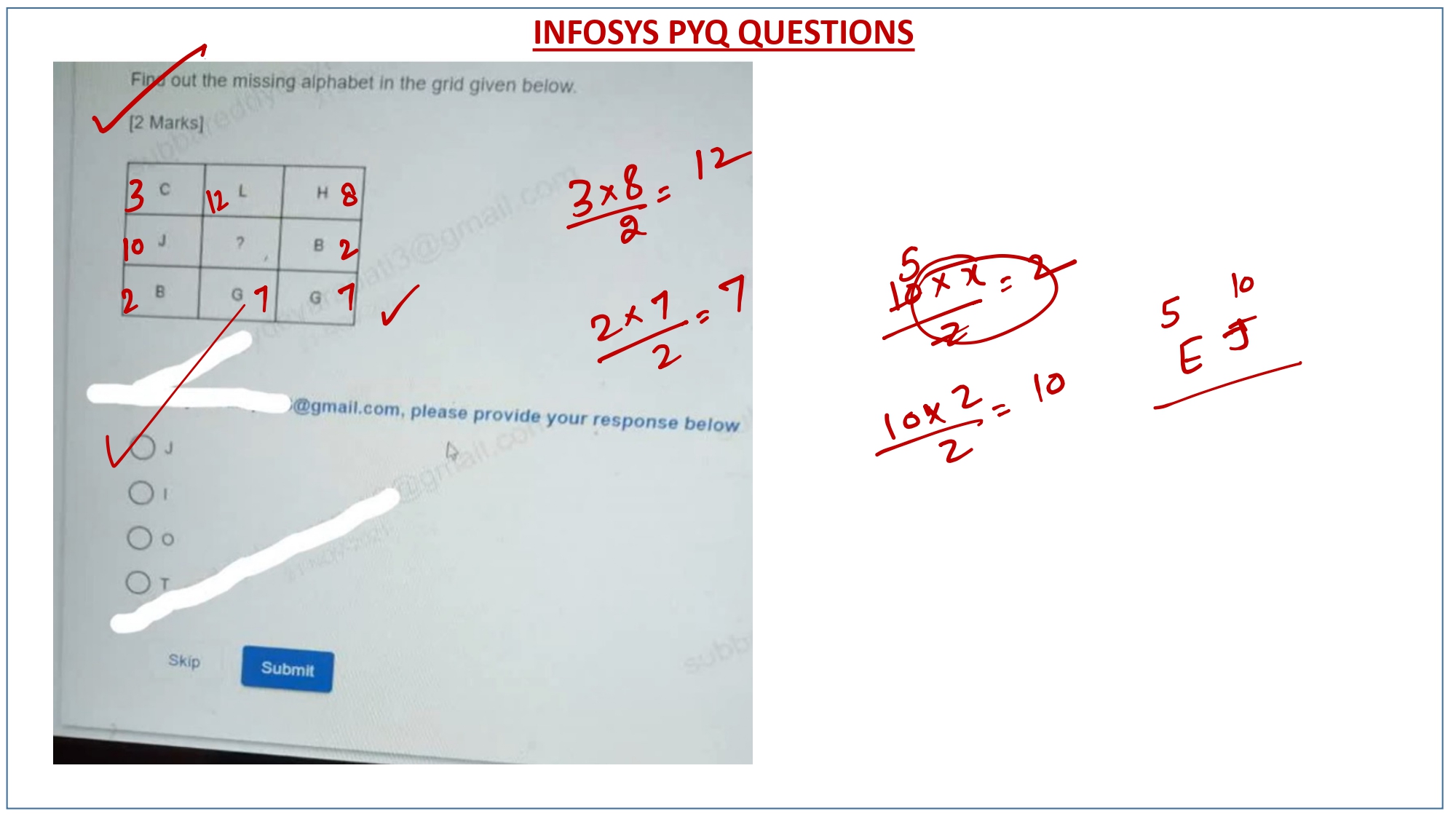 Infosys Puzzles Questions - OnlineStudy4U