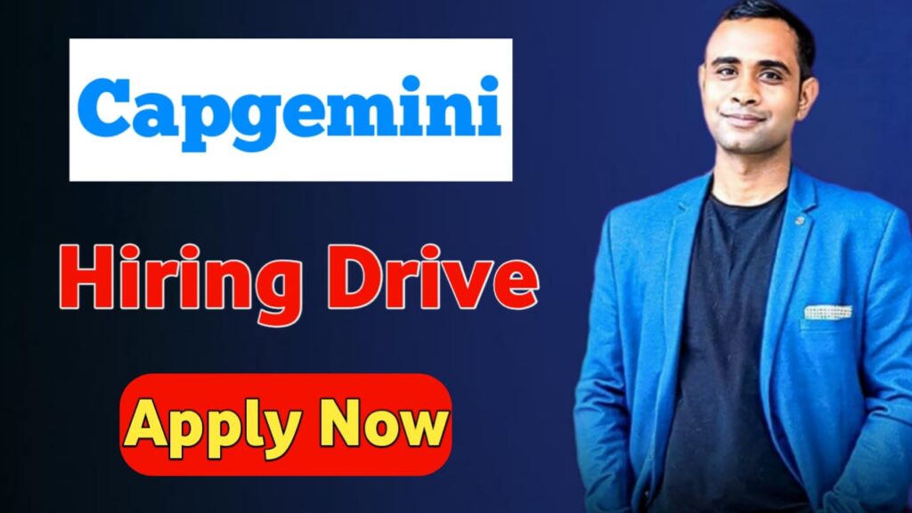 Capgemini Hiring Drive 2025 - Associate Software Engineer Role - OnlineStudy4U