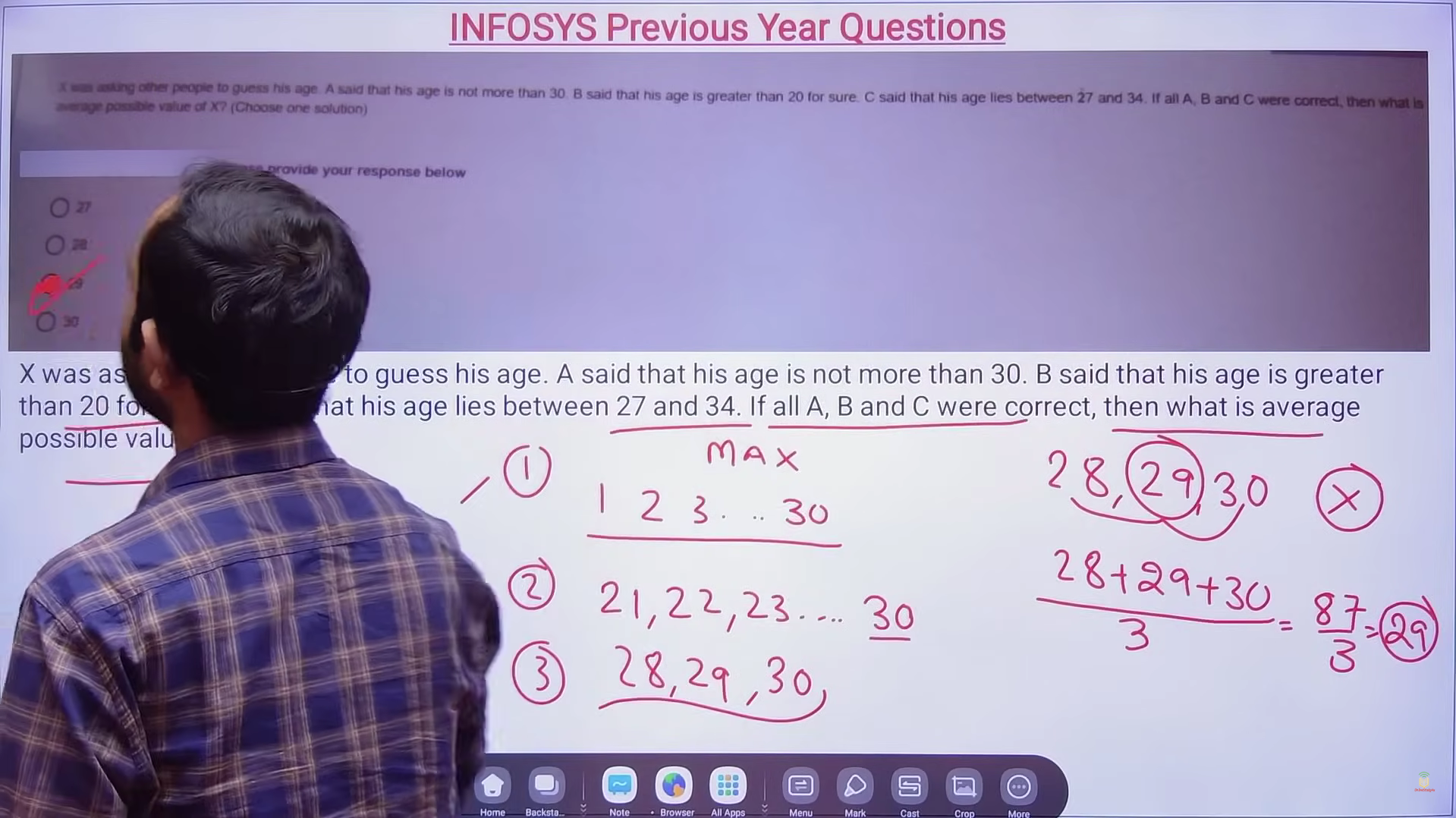 Infosys Previous Year Question And Answer - OnlineStudy4U