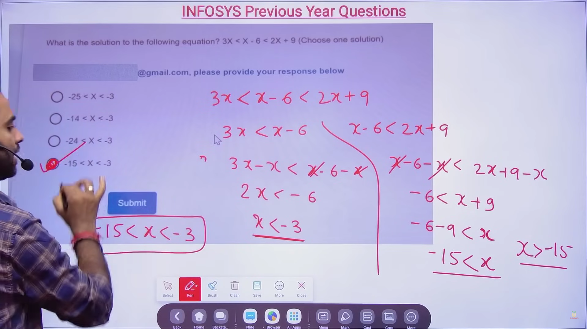 Infosys Previous Year Question And Answer - OnlineStudy4U