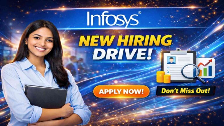 Infosys New Hiring Drive - Springboard Pragati Cohort 8: 100-Day Women ...