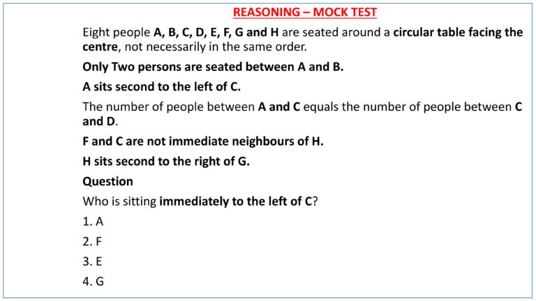 TCS FREE NQT PYQ PART 1 | REASONING MOCK TEST | 27 QUESTIONS ...