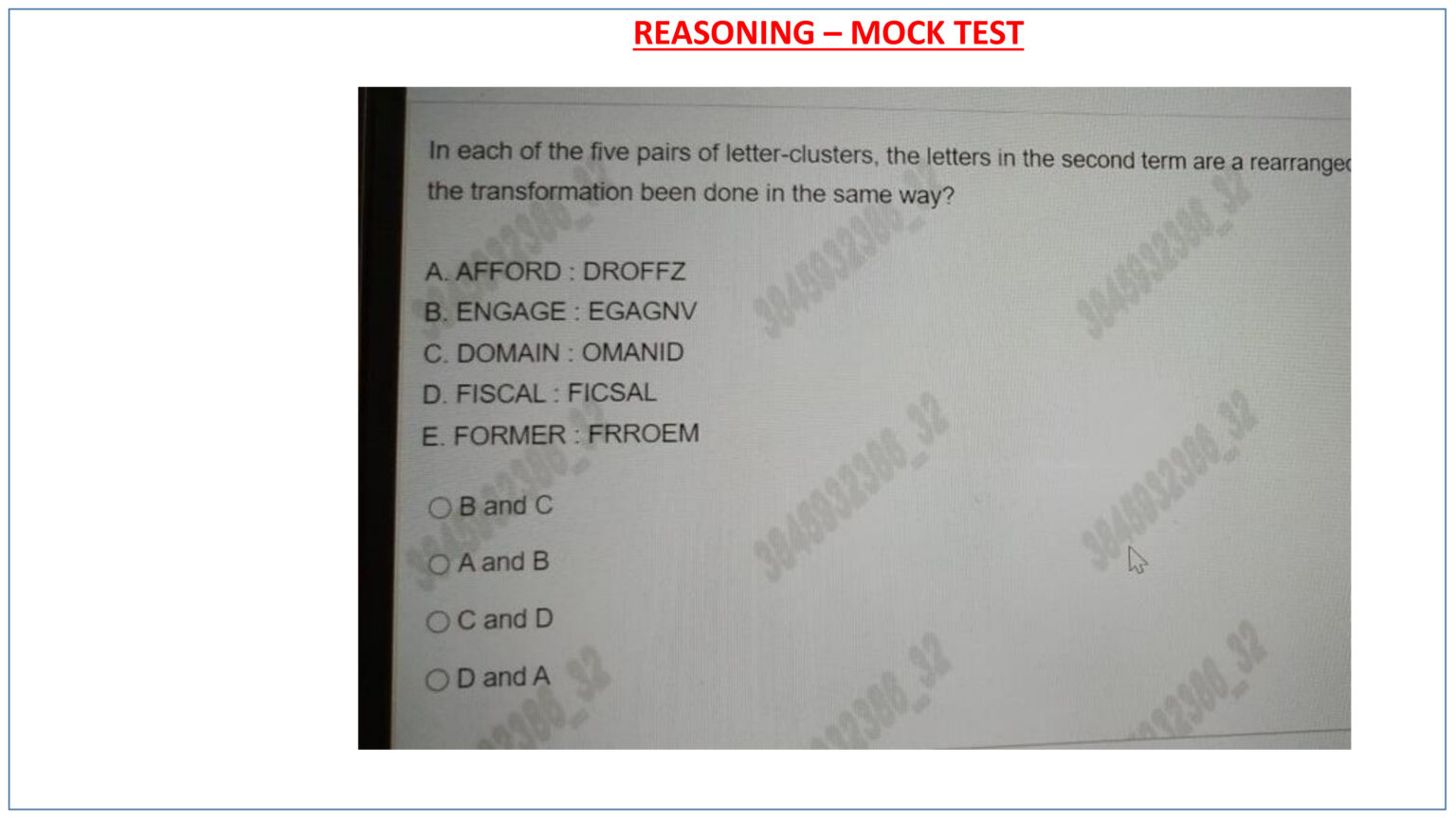 TCS FREE NQT PYQ PART 1 | REASONING MOCK TEST | 27 QUESTIONS ...
